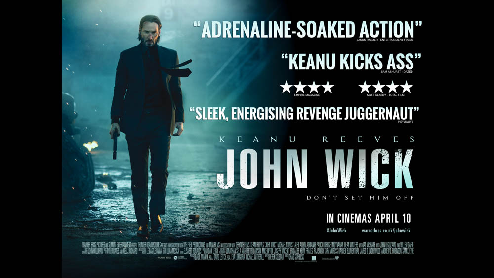 Win a bundle of action movies with 'John Wick'!