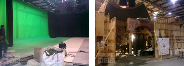 'Merlin': Series 4 set visit