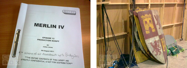 'Merlin': Series 4 set visit