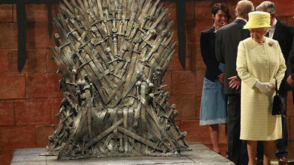 Caption competition: Queen Elizabeth visits Iron Throne on 'Game of ...