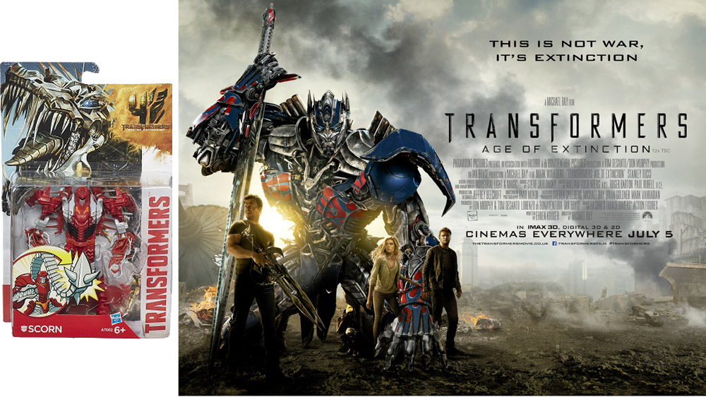 Win Power Attacker figures with 'Transformers: Age of Extinction'!