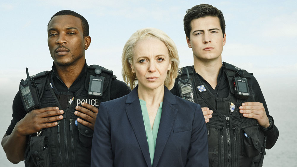 'Cuffs' first look: Amanda Abbington in BBC One's new Brighton police drama