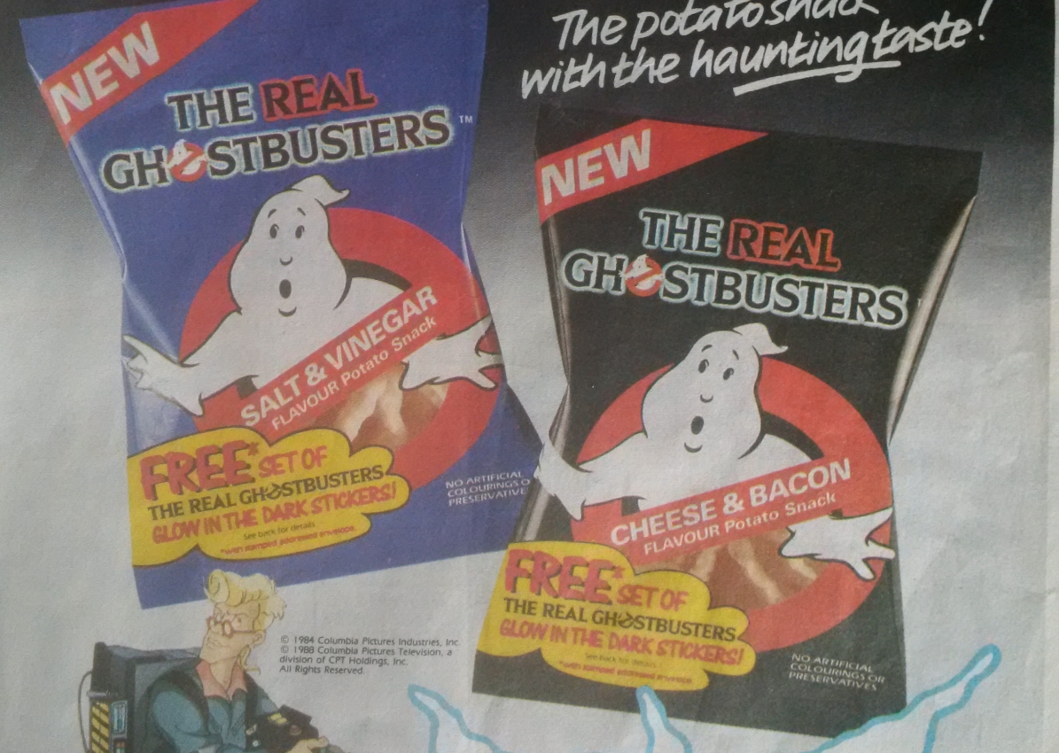 Anyone remember these Real Ghostbusters crisps?!