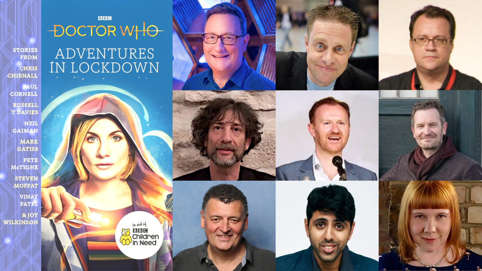 Doctor Who writers book collection: Adventures in Lockdown