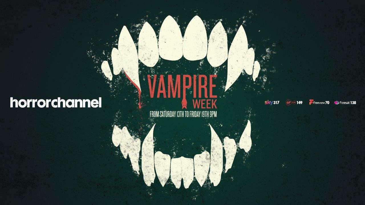 Vampire Week on the Horror Channel this March — the Count is coming!