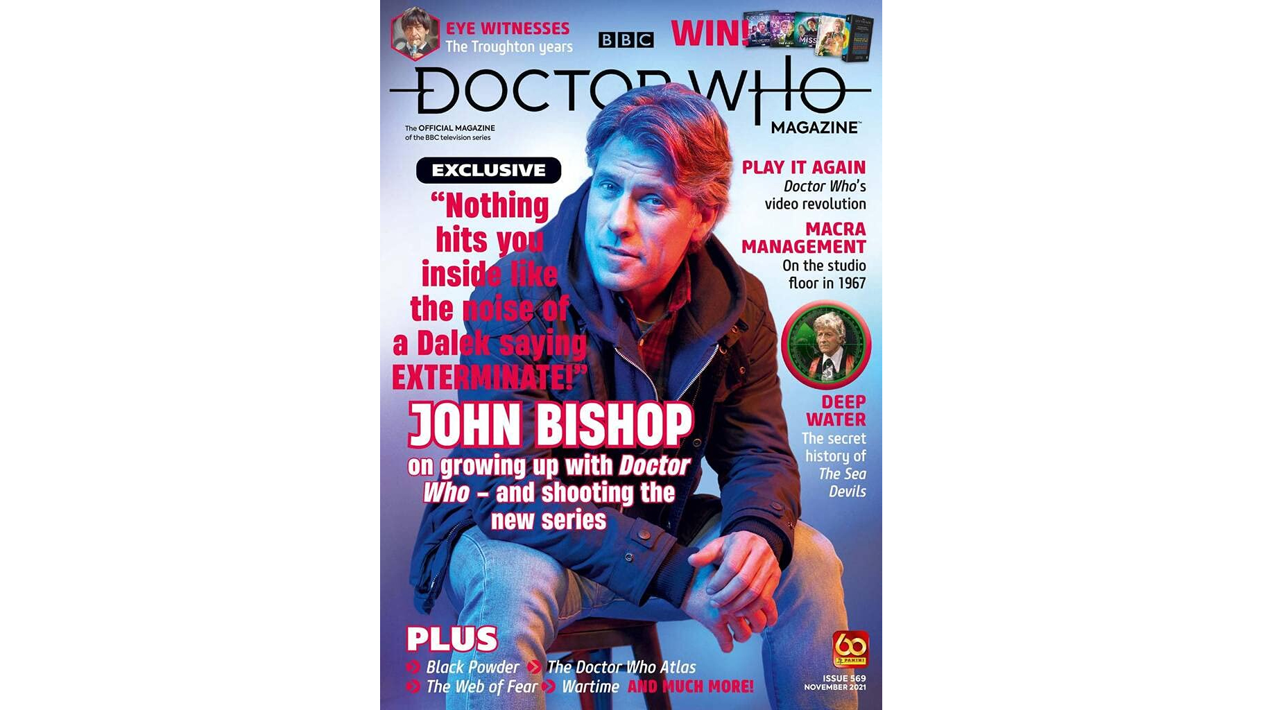 John Bishop speaks of his experiences filming Doctor Who