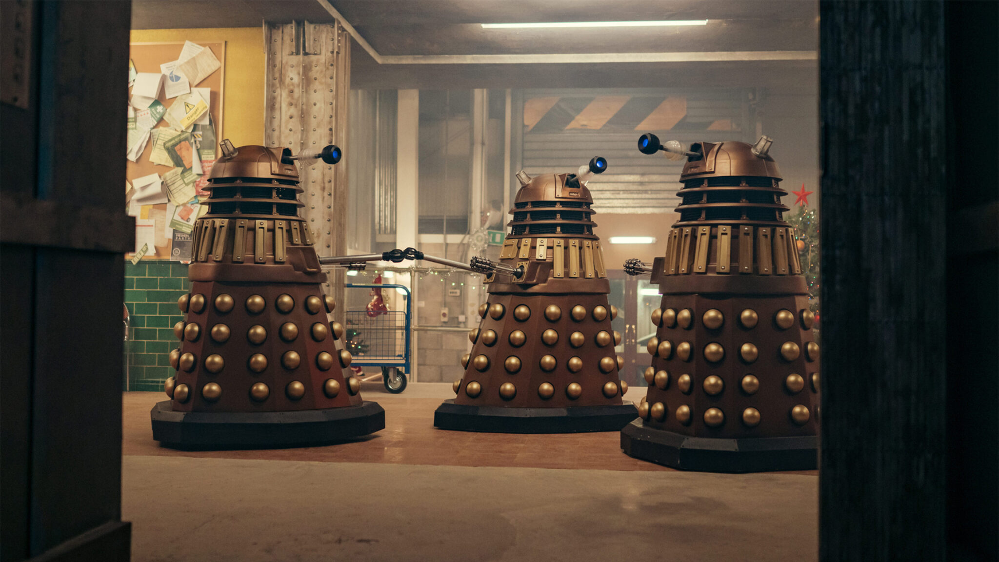 Doctor Who New Year special 'Eve of the Daleks' was written "in a ...