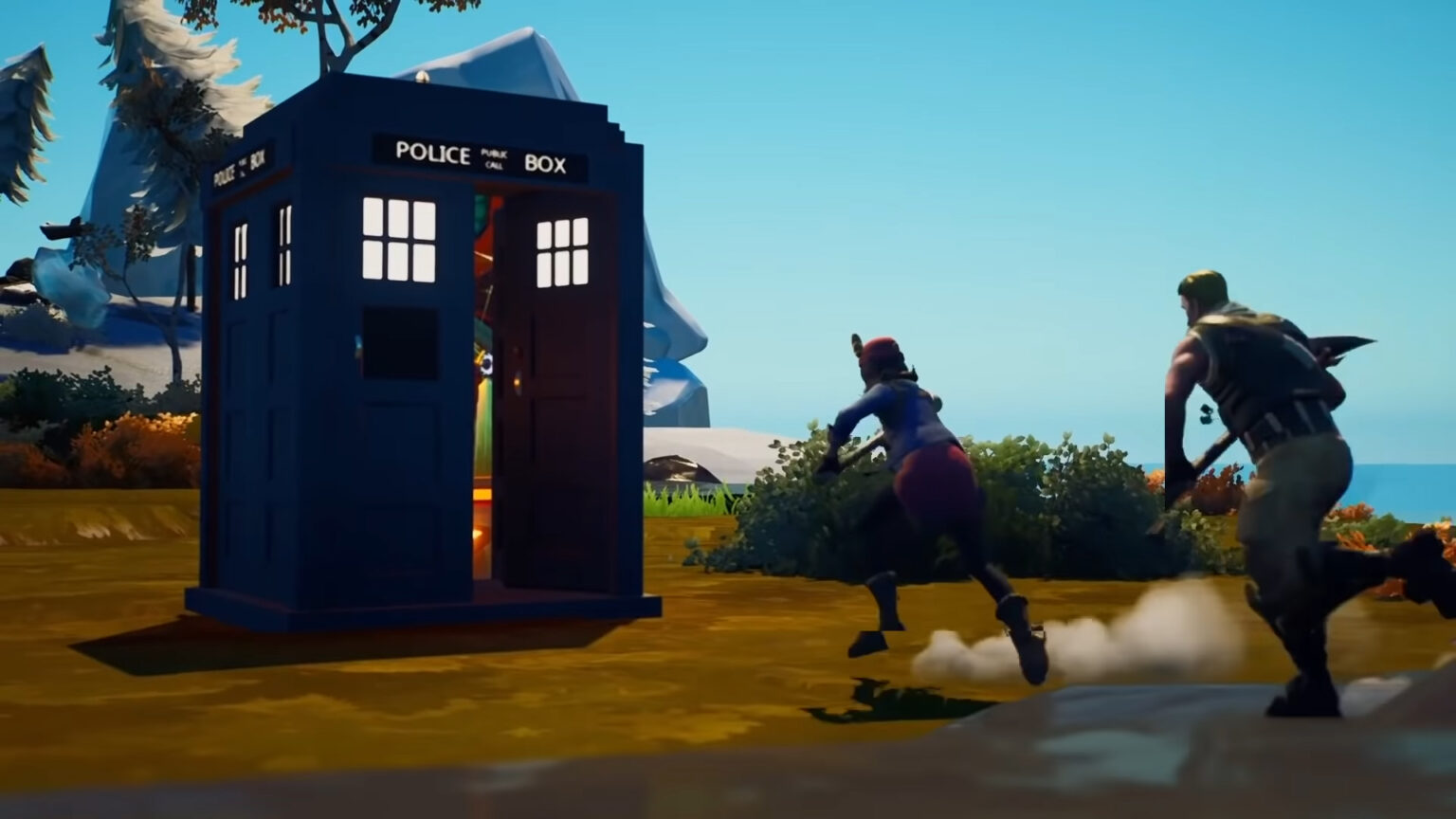 Doctor Who island now available for free in Fortnite game