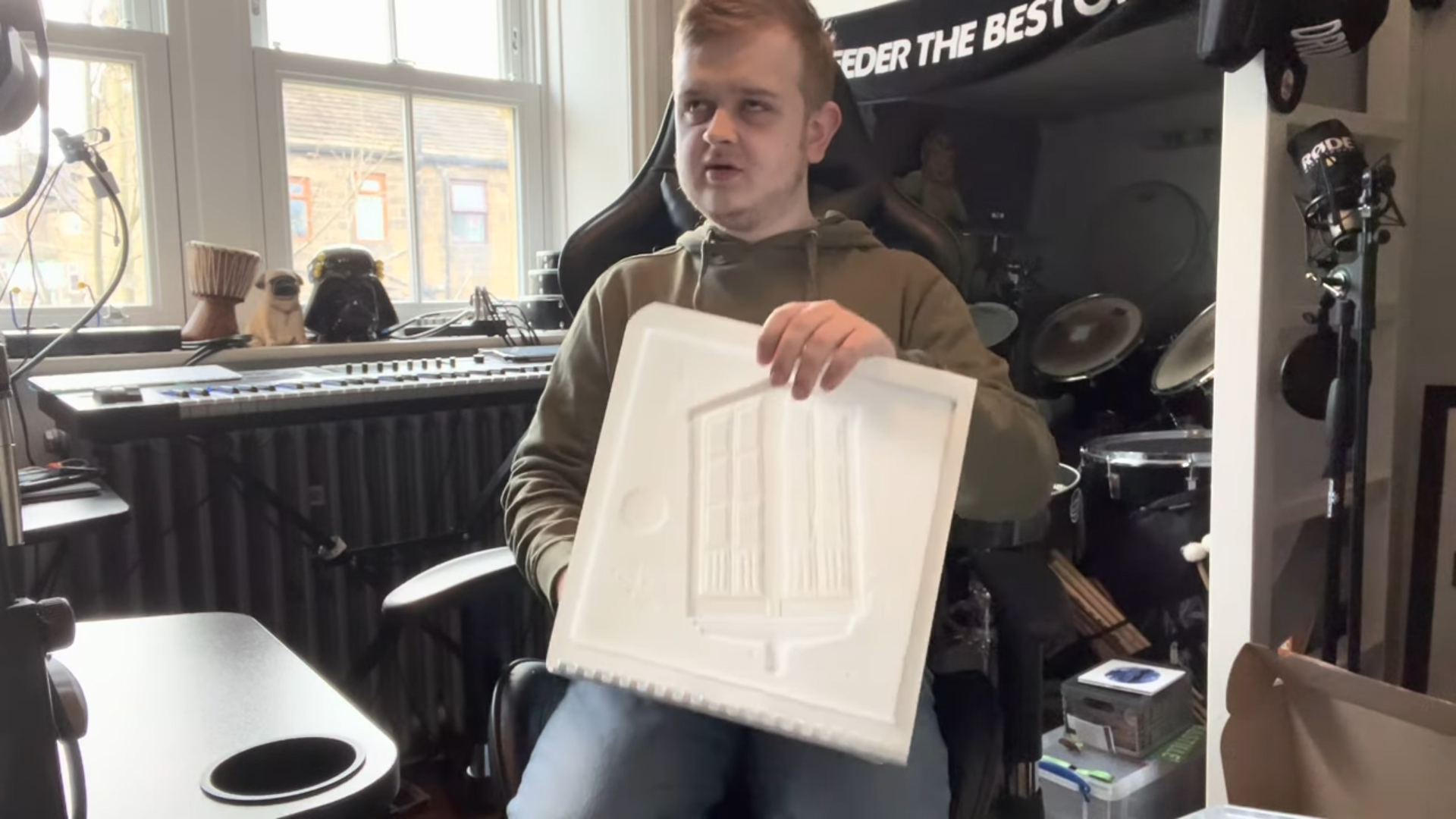 First draft for tactile Doctor Who book delivered to visually impaired fan