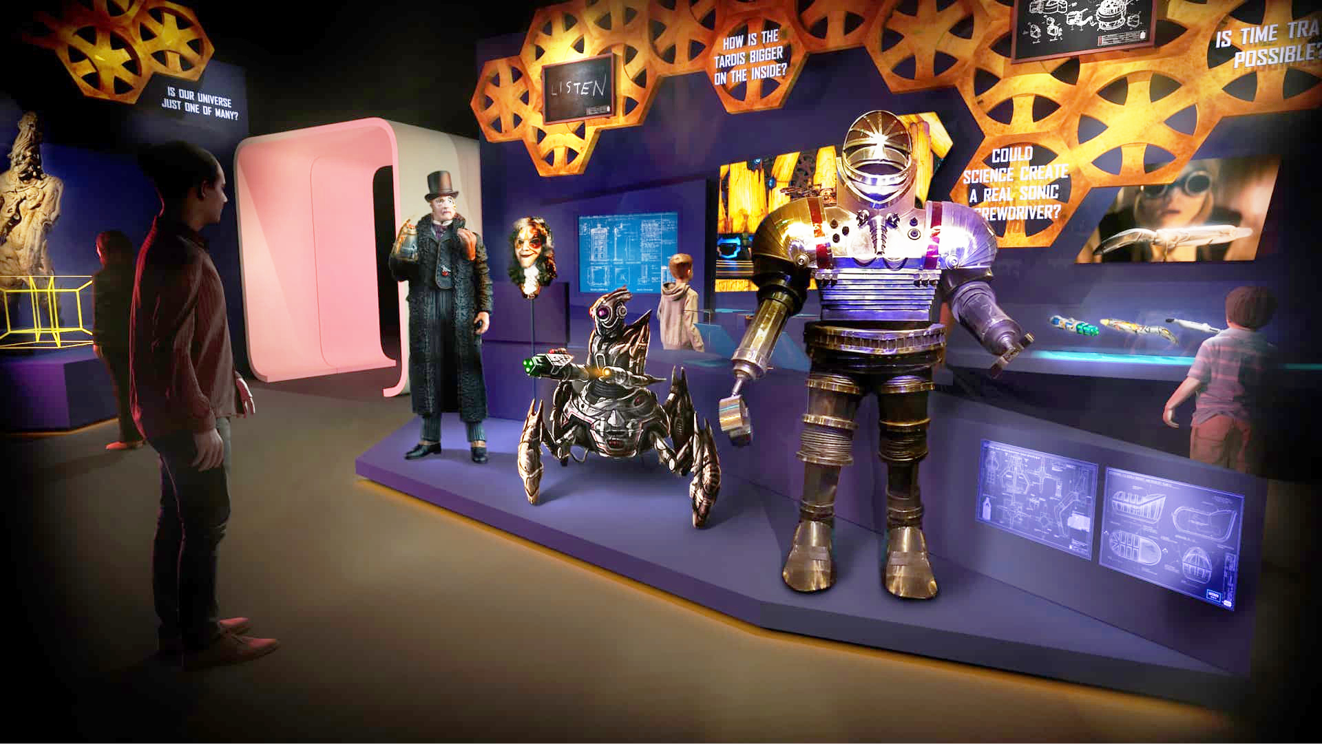 Doctor Who Worlds of Wonder exhibit premieres in Liverpool