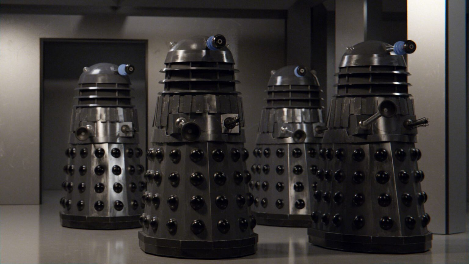 Doctor Who filming: Daleks in a village in Hertfordshire