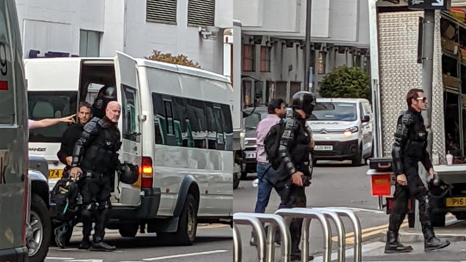UNIT activity spotted at Doctor Who filming near Wembley Stadium
