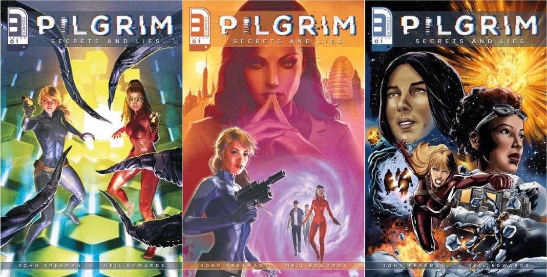 Pilgrim: Secrets and Lies – a new comics Kickstarter from B7 Media