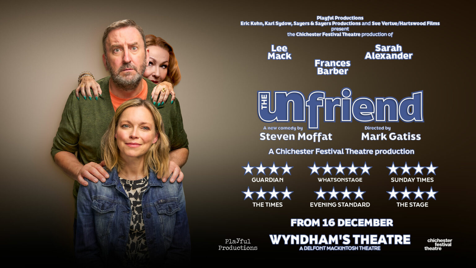 Steven Moffat’s The Unfriend returns for a second West End run