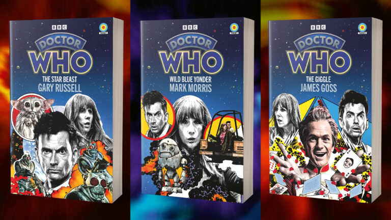 Doctor Who 60th anniversary specials novelisation covers revealed