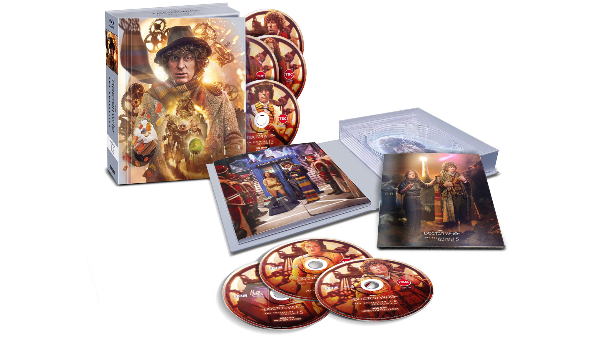 Doctor Who Season 15: The Collection Blu-ray range