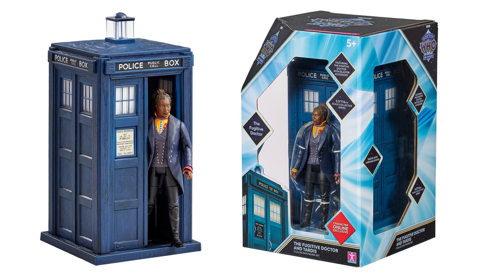 Fugitive Doctor action figure/TARDIS set announced
