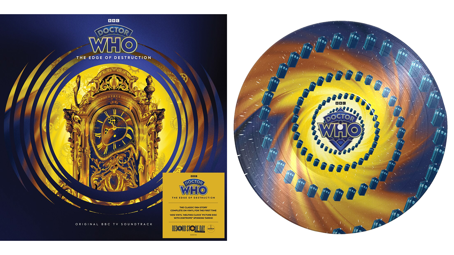 New vinyl release: Doctor Who 'The Edge of Destruction'