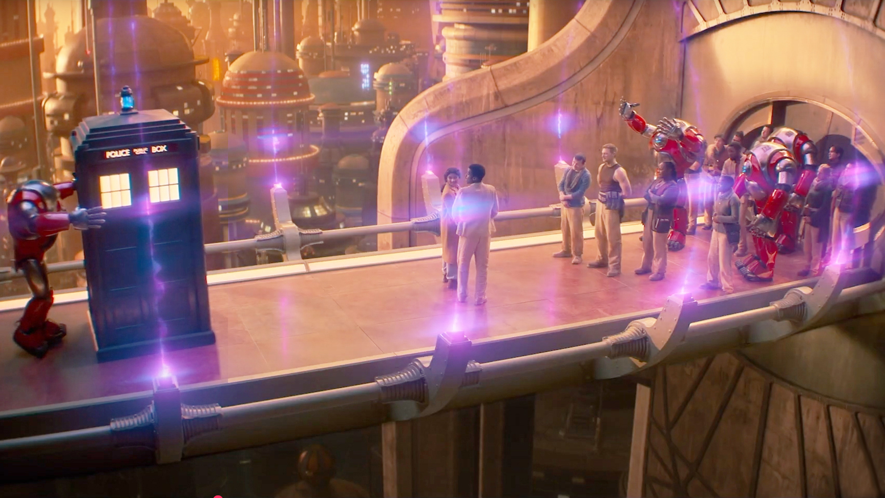 Robot brings TARDIS Doctor Who Season Two - CultBox