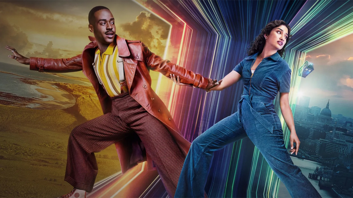 Varada Sethu accepts critics award on behalf of Doctor Who