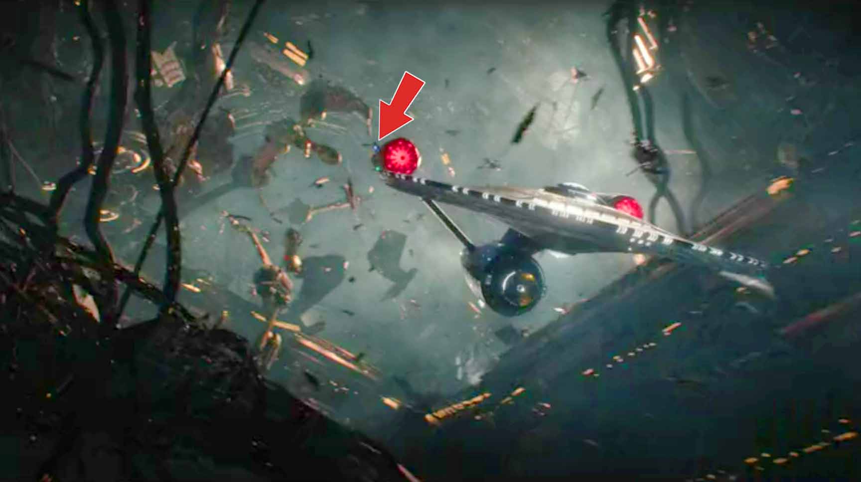 Doctor Who's TARDIS pops up in Star Trek