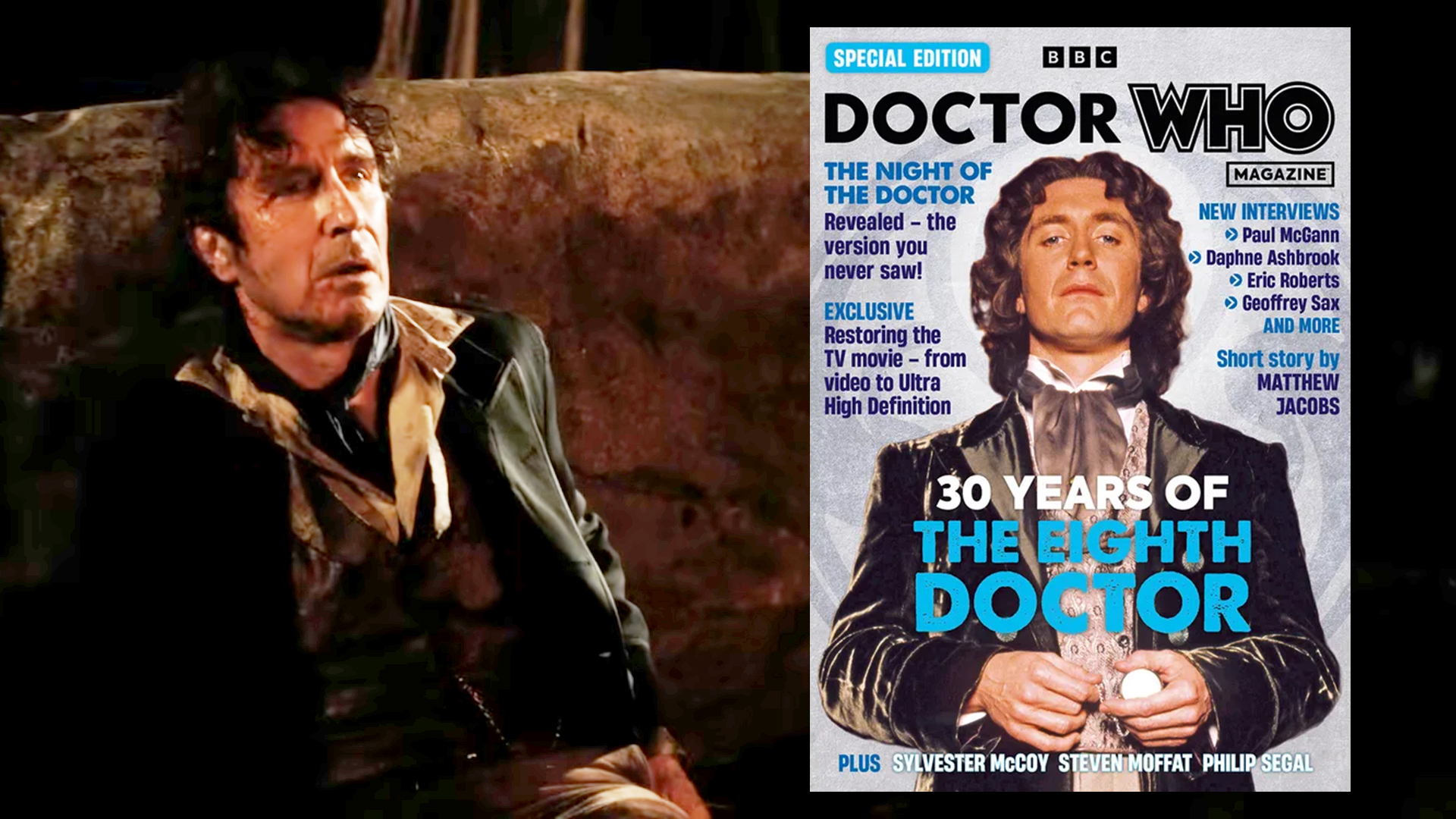 Doctor Who Magazine special issue celebrates 30 years of the Eighth Doctor